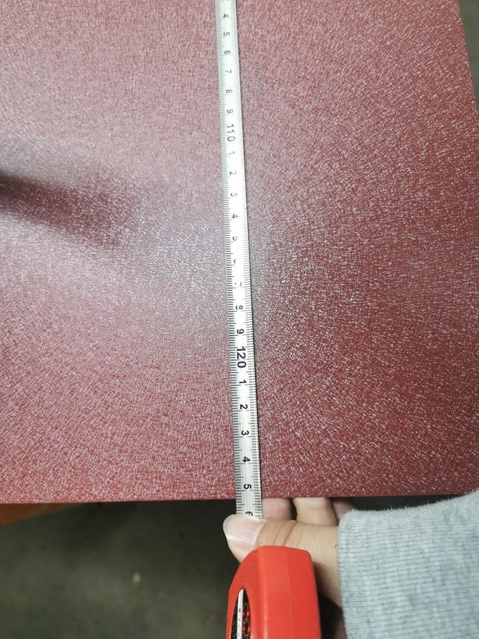 Z275=G90 Super SMP 40 Years Pre-Painted Galvanized Red Color Textured ...