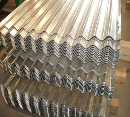 60g/M2-275g/M2 Corrugated Steel Sheet Zinc Coating Galvanized Steel ...
