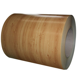 HDP Printech Color Coated Coil Wood Grain PPGI Coil Sheet