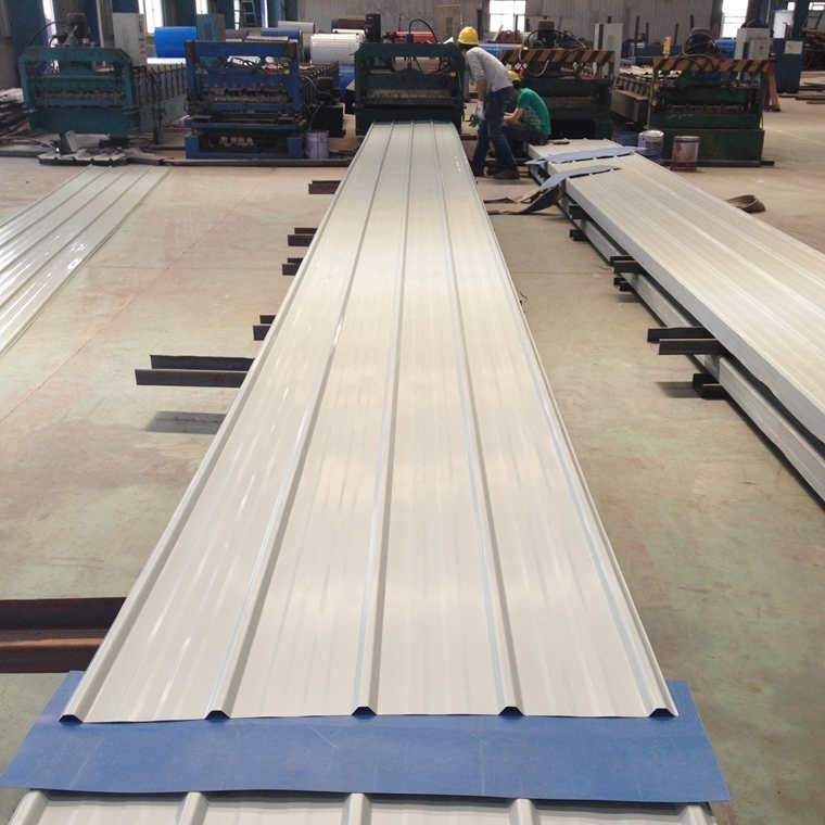 Single Panel RAL9002 Off White/White Grey Color Tile Metal Roof Panels ...