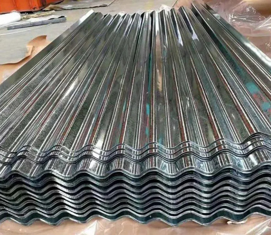 Curved 1.2mm Corrugated Steel Sheet GI Roofing Sheet For Cladding
