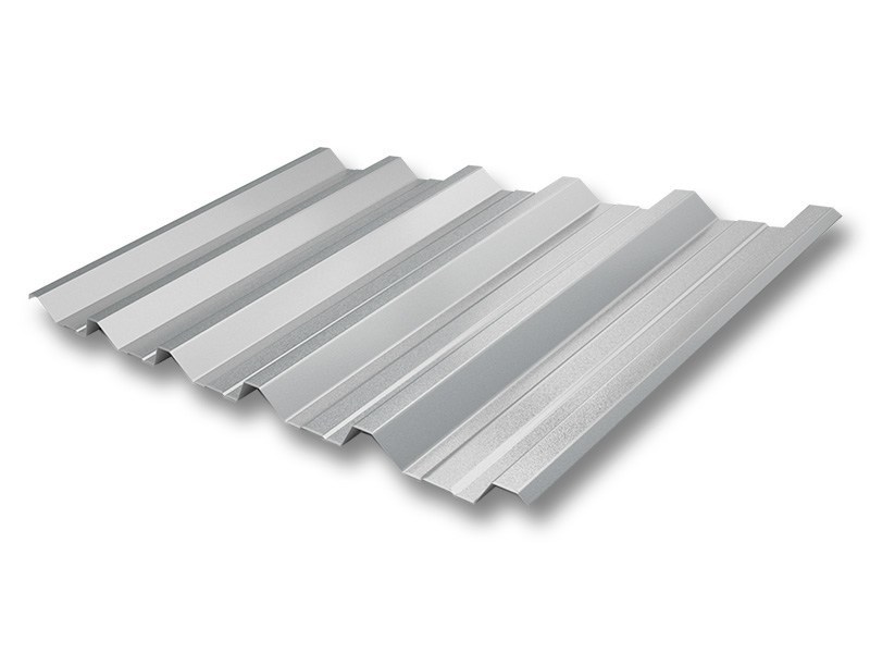 RAL9006 White Aluminum PPGI Roof Panels Sheet Trapezoidal Metal Roof ...