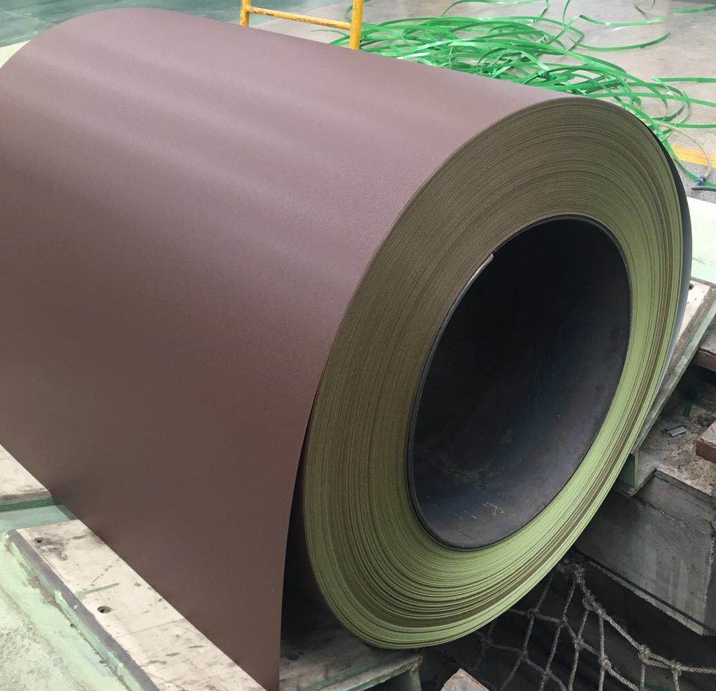 Matt Anti-Scratch Textured Matte Surface Prepainted Galvanized Wrinkle ...