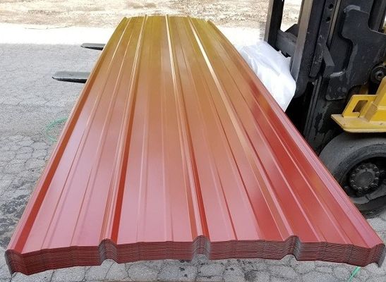 RAL9006 0,47 mmTCT Metalen golftegels Metalen dak- en wandbekleding ...