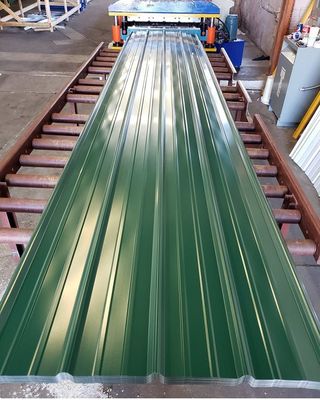 RAL9006 0,47 mmTCT Metalen golftegels Metalen dak- en wandbekleding ...